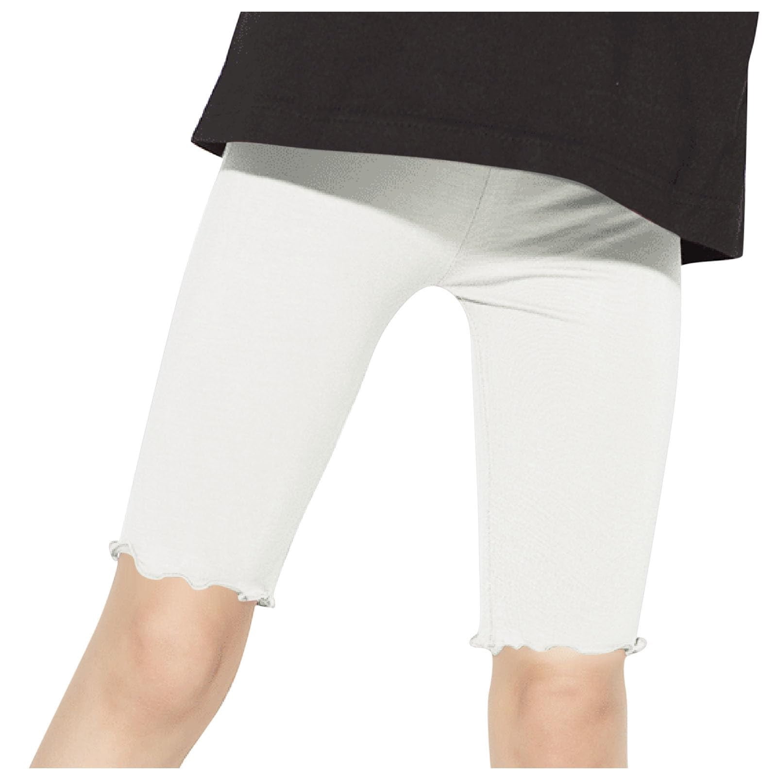 Afdoent Girls Shorts Fashion Cute Personality Shorts Elastic Waist Wide ...