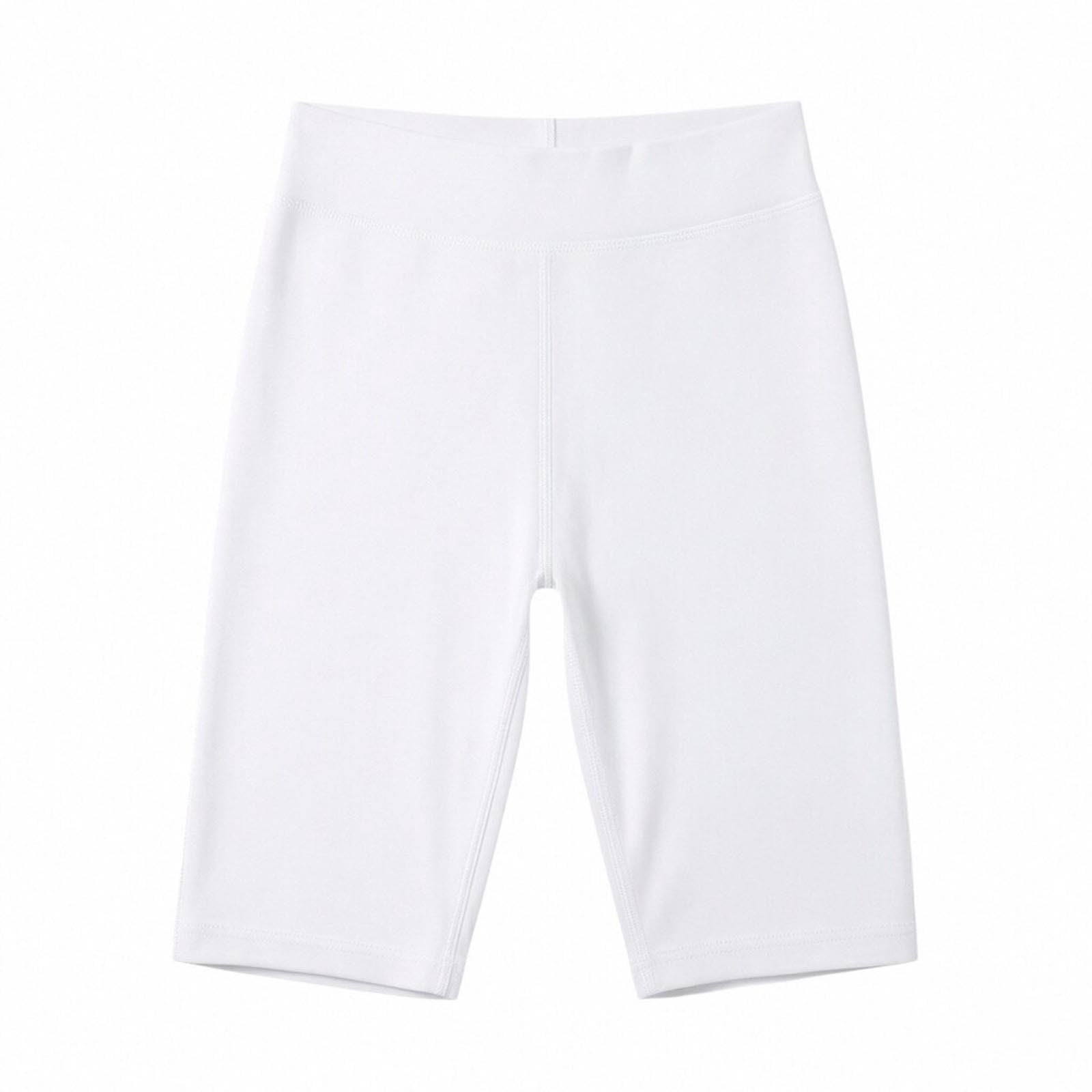 Afdoent Girls Shorts High Waist Breathable Stretch Yoga Shorts For ...