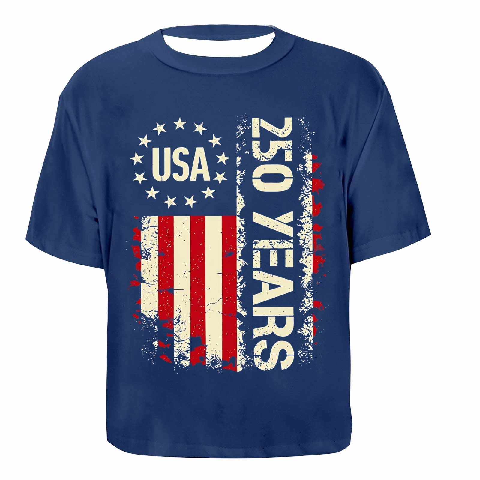 Afdoent Girls T-Shirts 250 Years Celebration Themed Girls Tee For ...