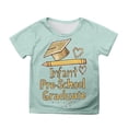 Afdoent Girls T-Shirts Last Day Of School Short Sleeve T Shirt Cute ...