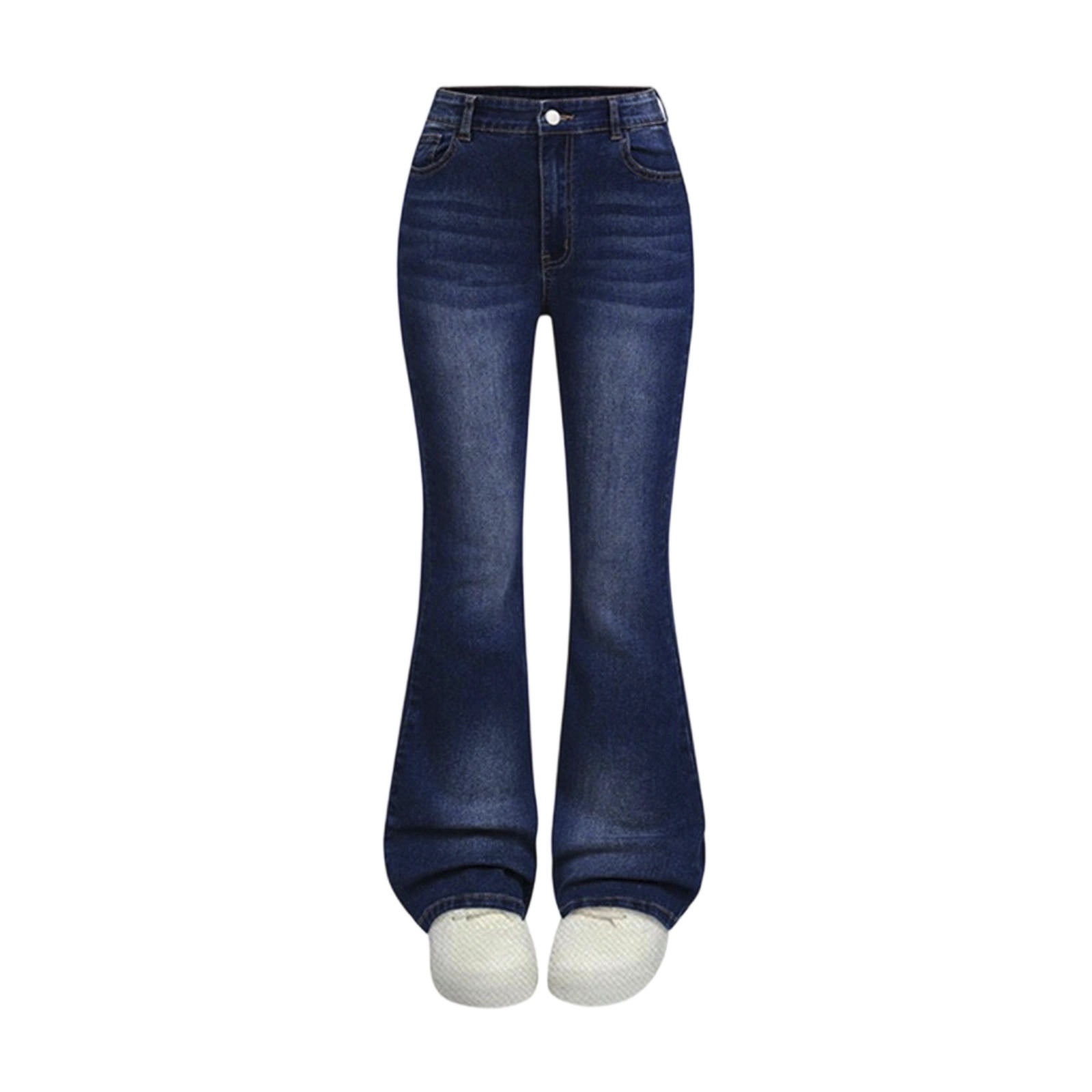 Afdoent Jeans For Girls Stretch Flare Jeans For Girls Comfortable Denim ...