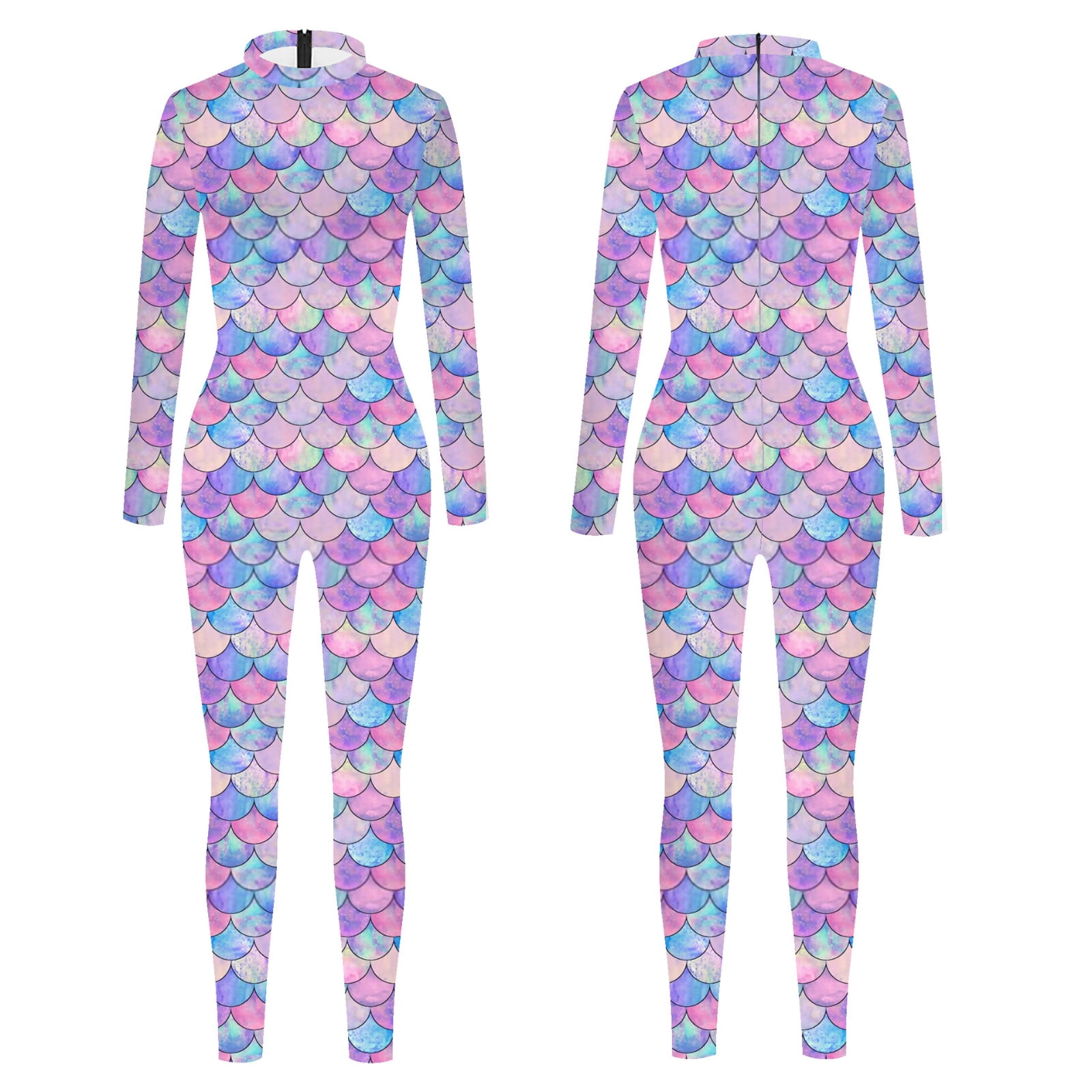 Afdoent Kids Girls Jumpsuit Long Sleeve Fashion Printed Romper Bodysuit ...