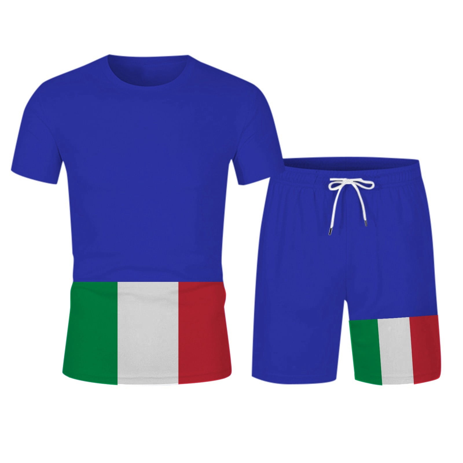 Afdoent Men's 2 Piece Short Set Mens 2 Piece Sports Jogging Suit ...