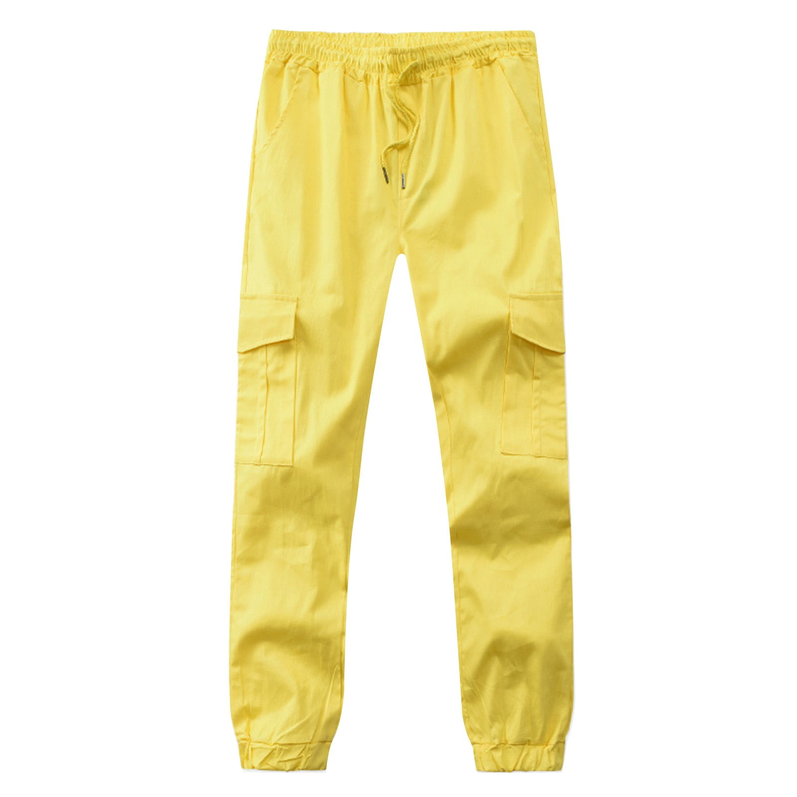 Afdoent Men's Casual Pants Male Slacks Casual Fashion Trend Pants ...