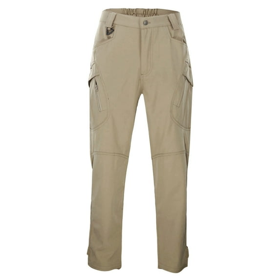 Afdoent Men's Casual Pants Men's Stretch Casual Pants Slim Fit Outdoor Workwear Trousers Durable ...