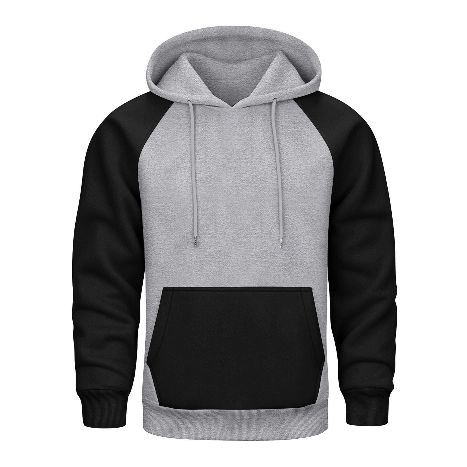 Afdoent Mens Hoodies Color Block Hoodie Pullover Sweatshirt For Fall ...