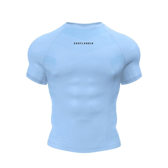 Afdoent Mens T Shirts Breathable Graphic Sleeves Tee For Wicking Short ...