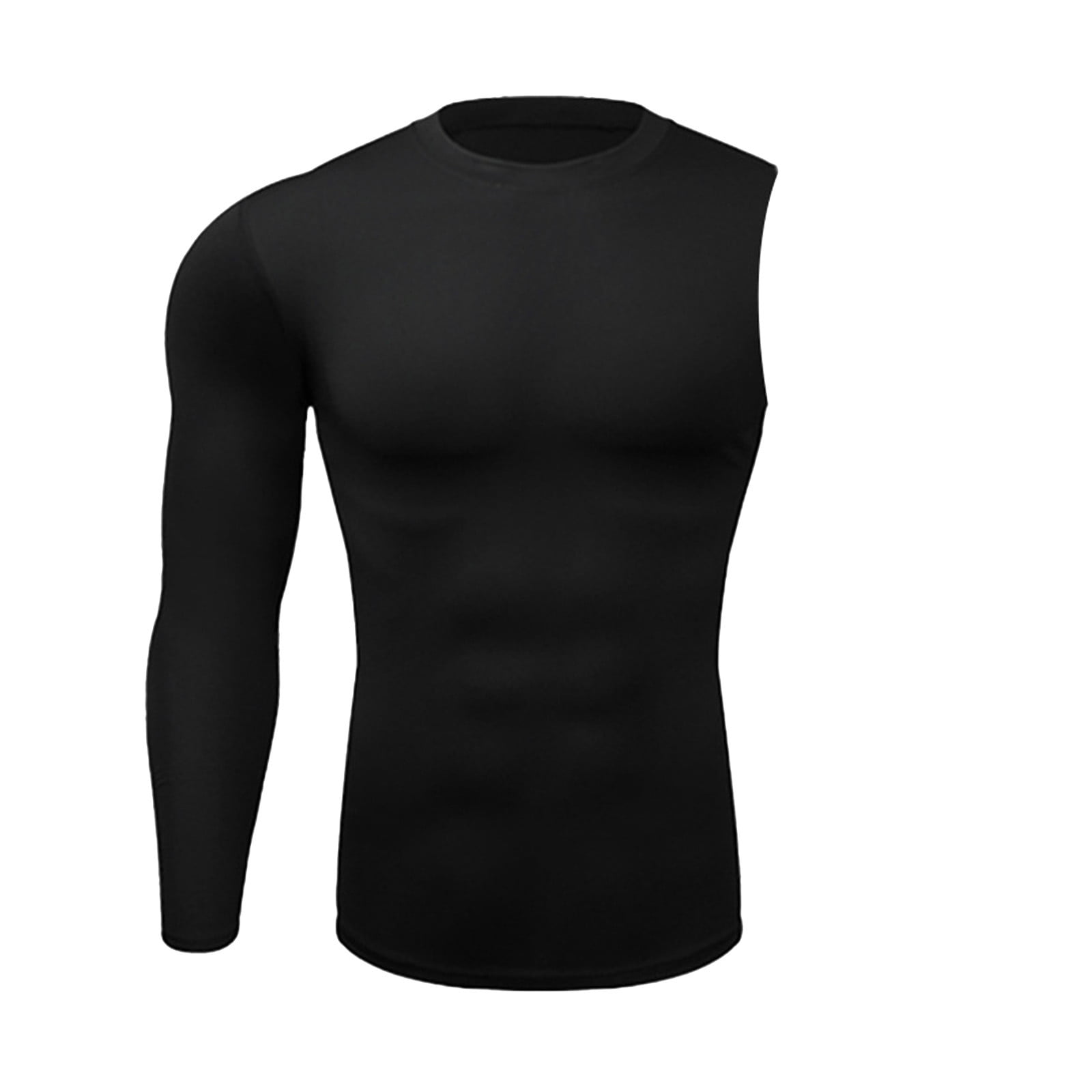Afdoent Mens T Shirts Long Sleeve Tight Sweat Wicking Quick Drying ...