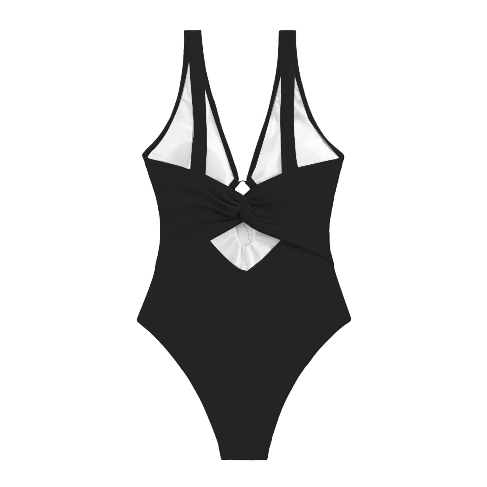 Afdoent One Piece Swimsuit For Women Bikini Swimsuit With Tie Straps ...