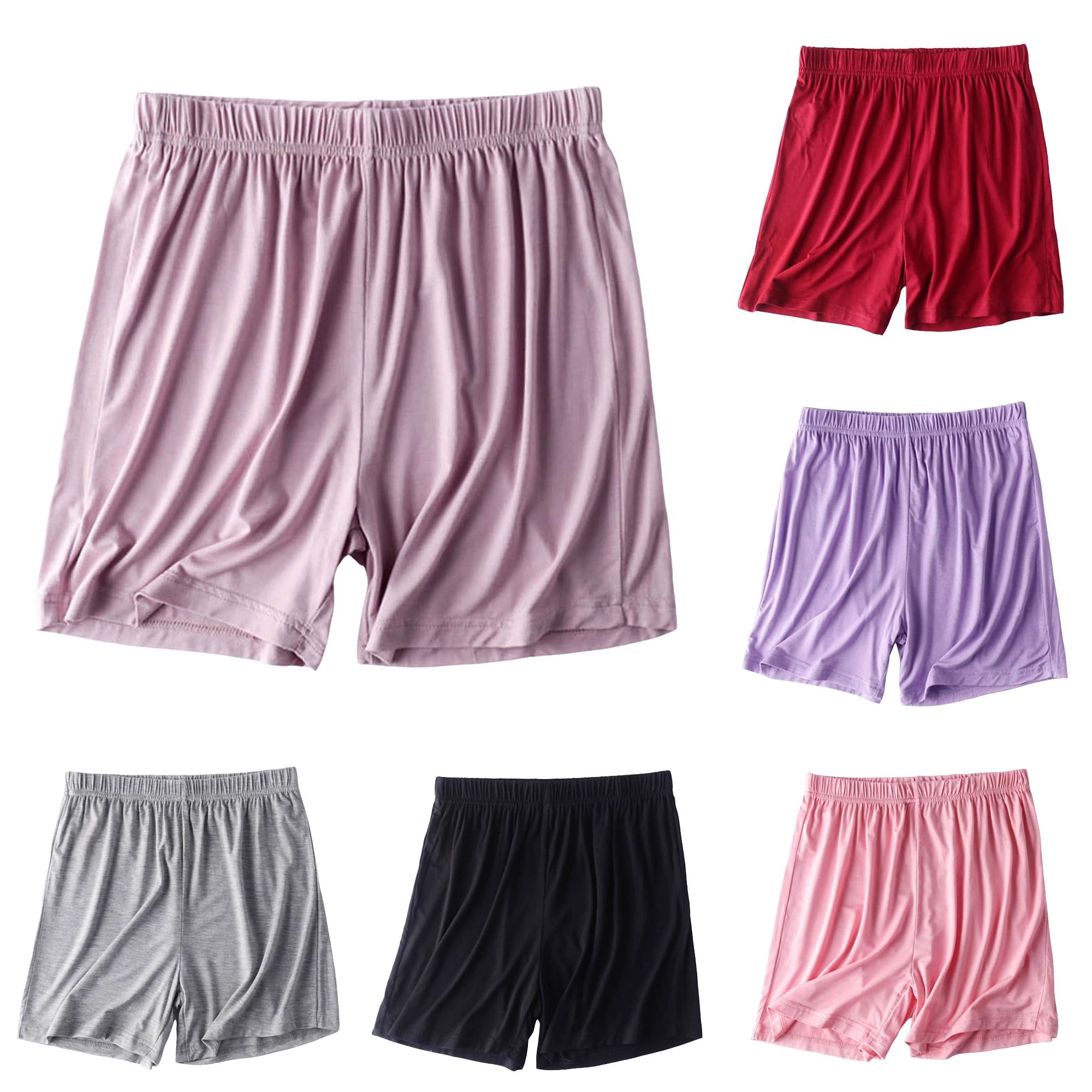 Afdoent Shorts For Women Summer Casual Loose Shorts Large Size Solid ...