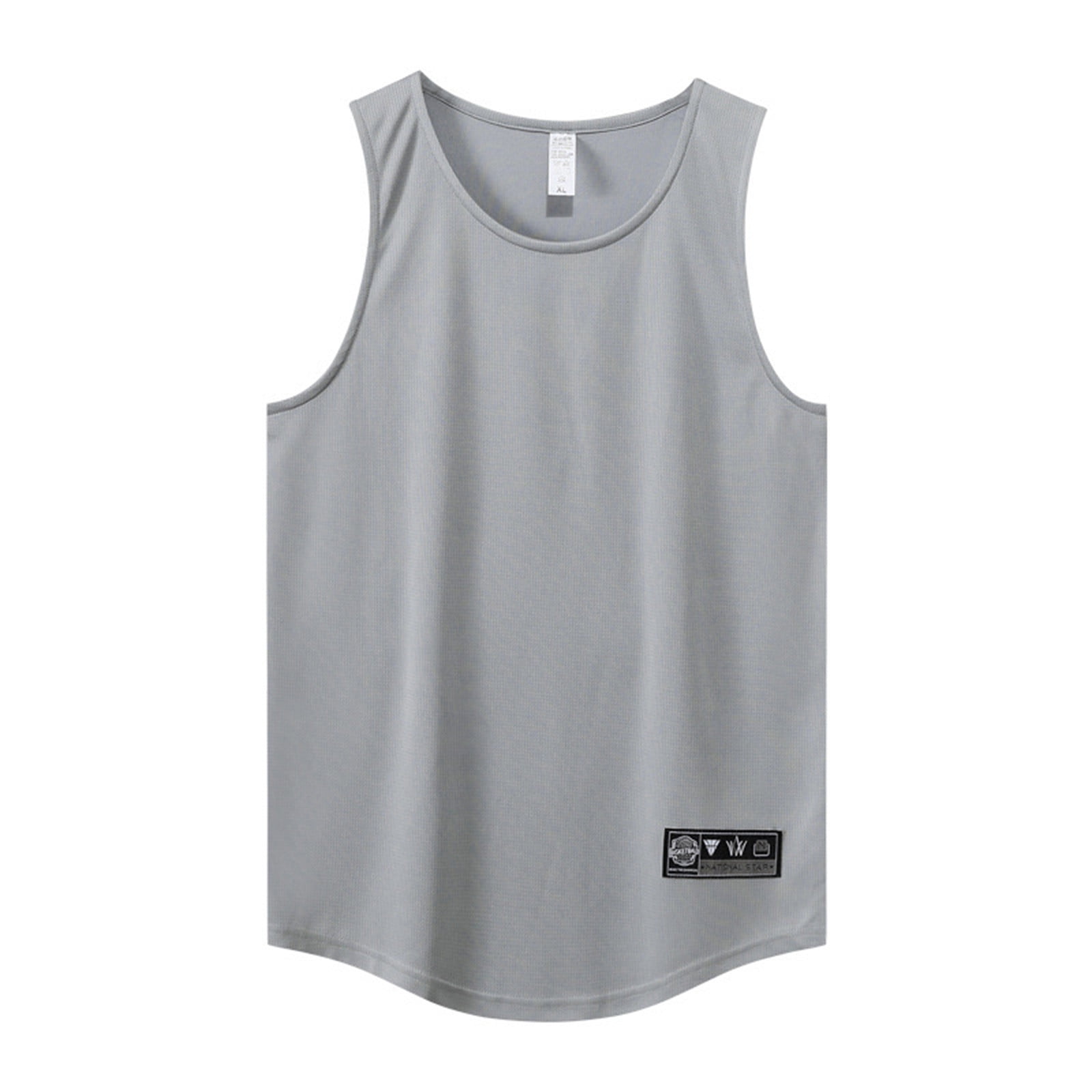 Afdoent Tank Tops Men Summer Workout Sleeveless Tank Top Narrow ...