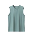 Afdoent Tank Tops Men Summer Workout Wicking Athletic Sleeveless Shirt ...