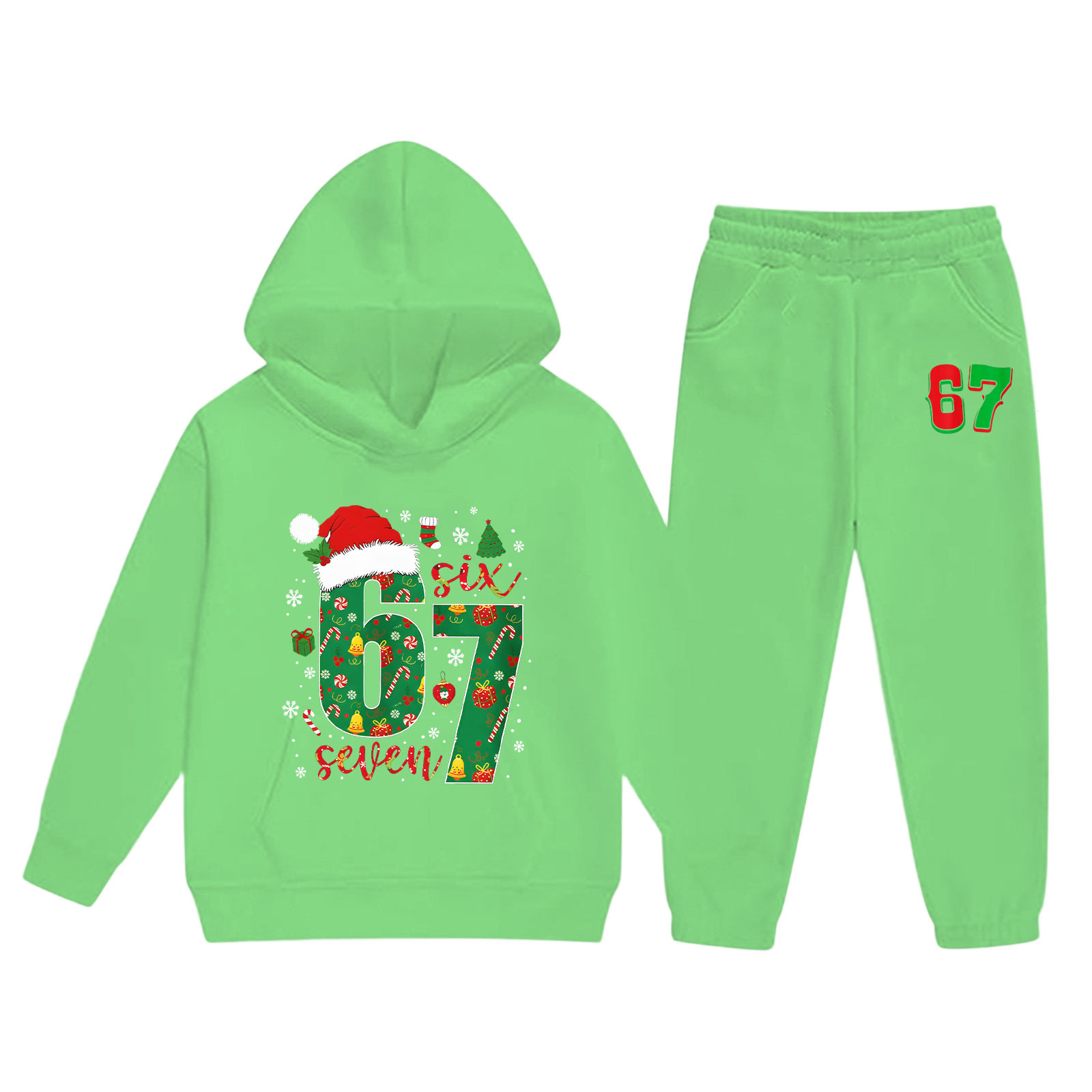 Afdoent Toddler Girl Clothes Girls Tracksuit Christmas Winter Warm 67 ...