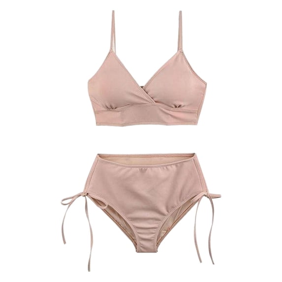 Afdoent Women's Tankini Swimsuits Bikini Beach Outfit Summer Two Piece ...