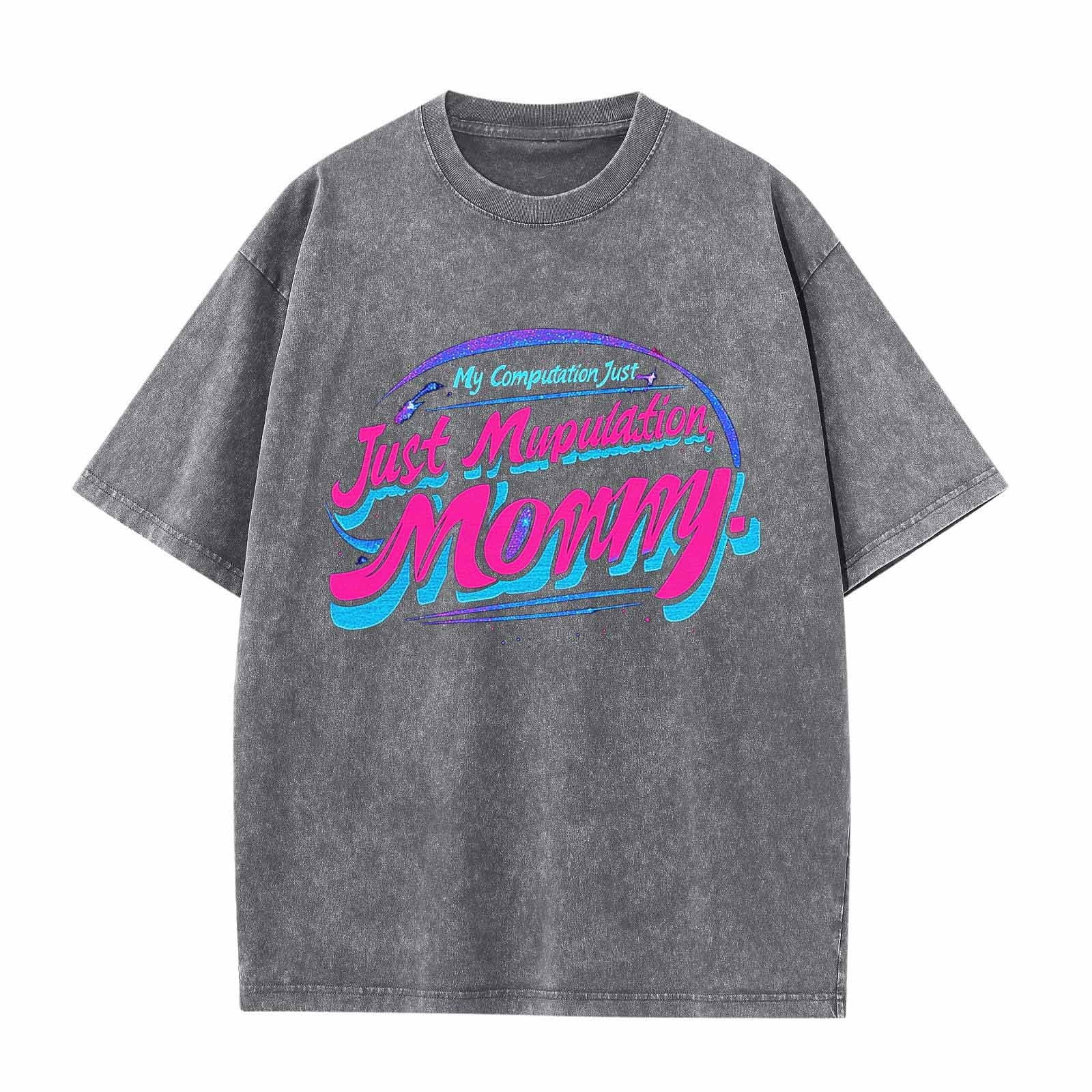 Afelkas Men's Retro Typography T-Shirt Acid Wash Vaporwave Graphic Tee ...