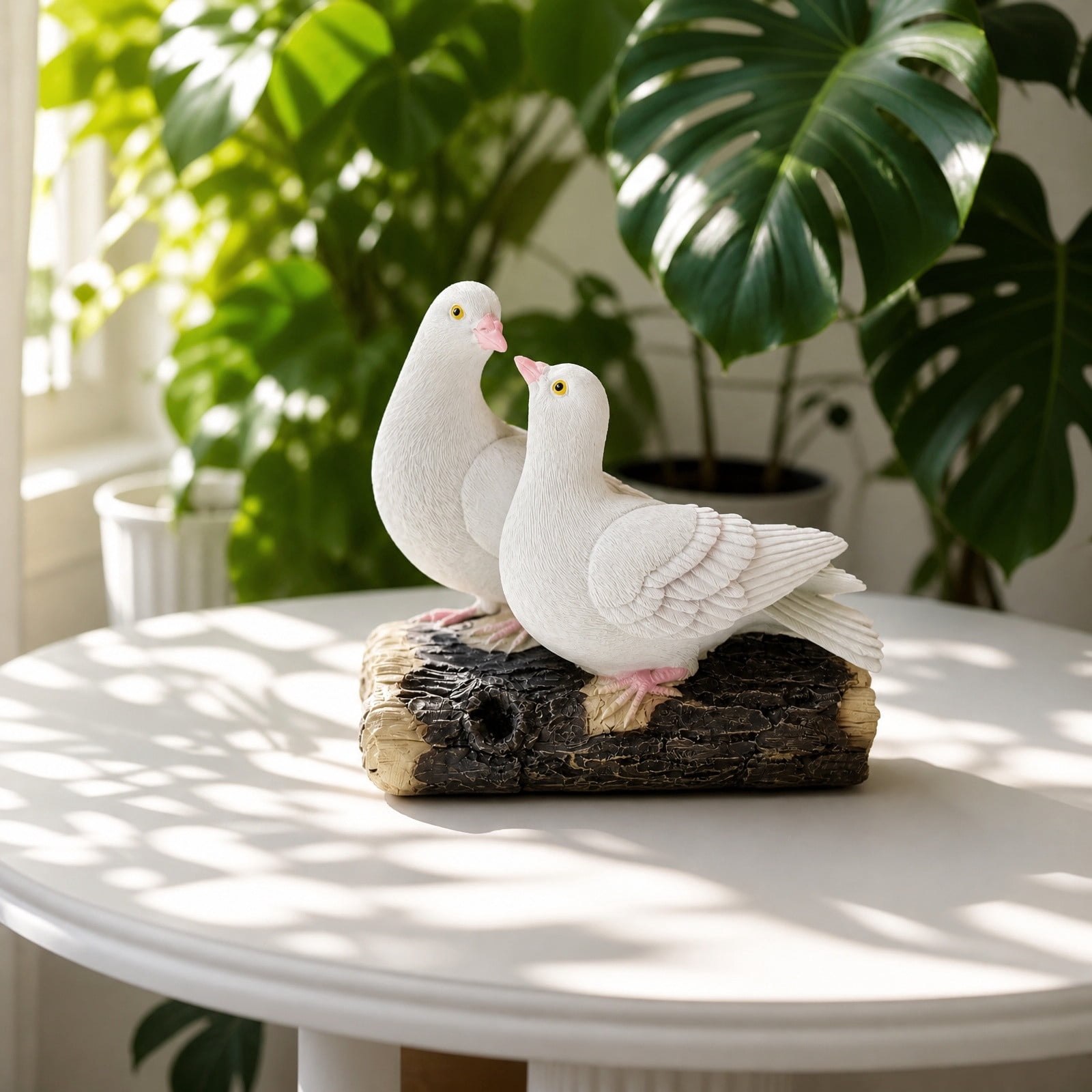 Aff*ordable！Lifelike Resin Bird Statue for Garden and Patio, Artificial ...
