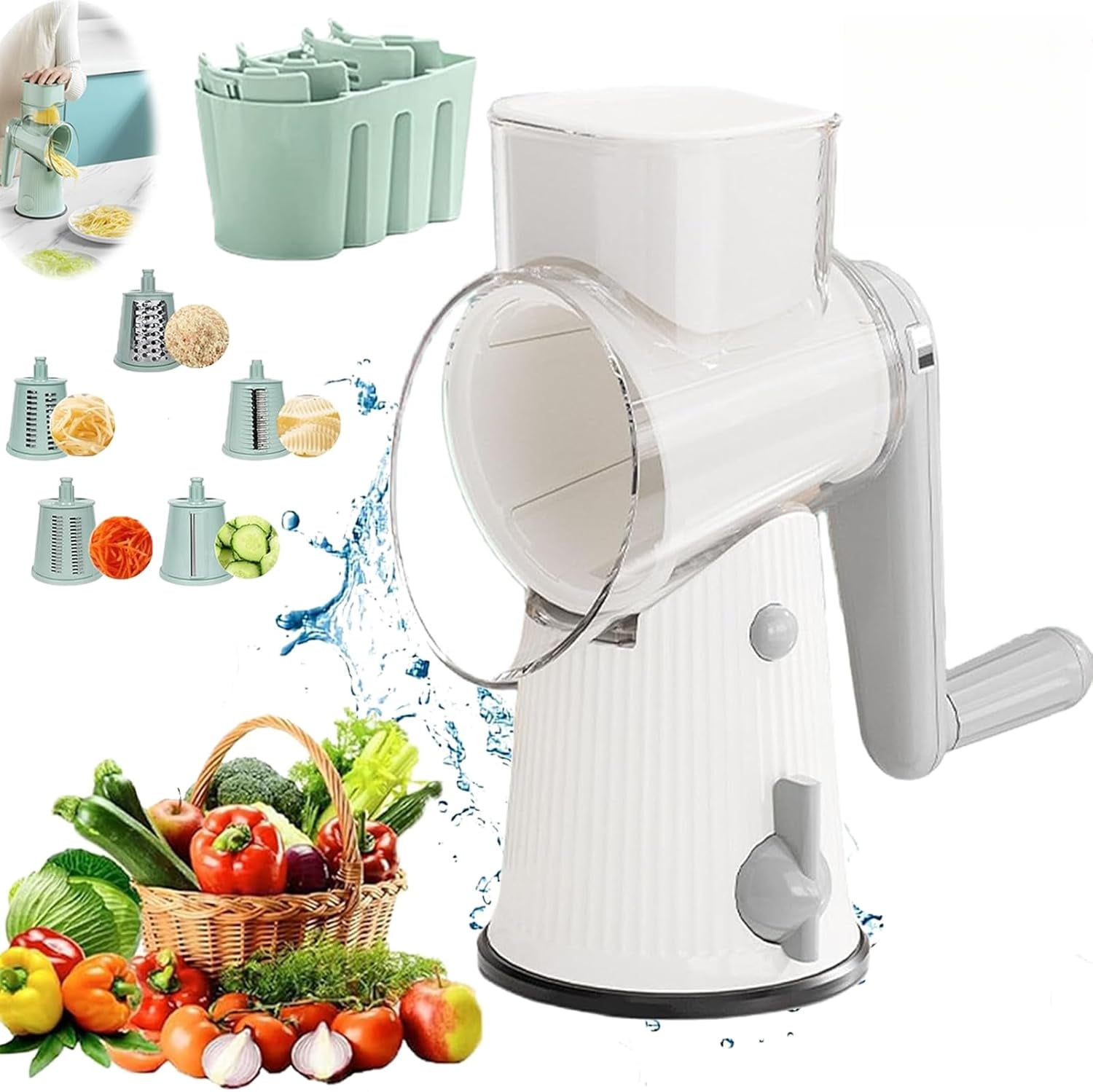 Affaires 5 In 1 Gourmet Cheese Grater, Namohouse Grader Upgraded, 2025 ...