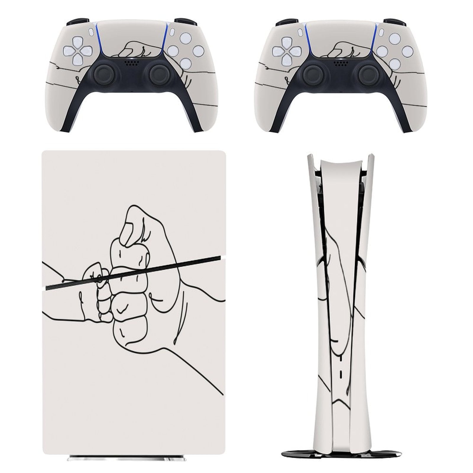 Affection, Family, Fist, Inheritance PS5/PS5 Slim Digital Disc Skin ...