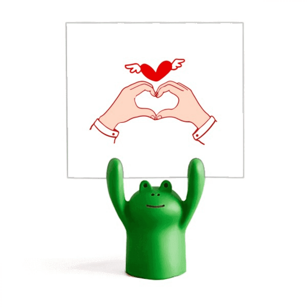Affection Fraternity Compassion Hand Motion Memo Holder Cartoon Animal ...