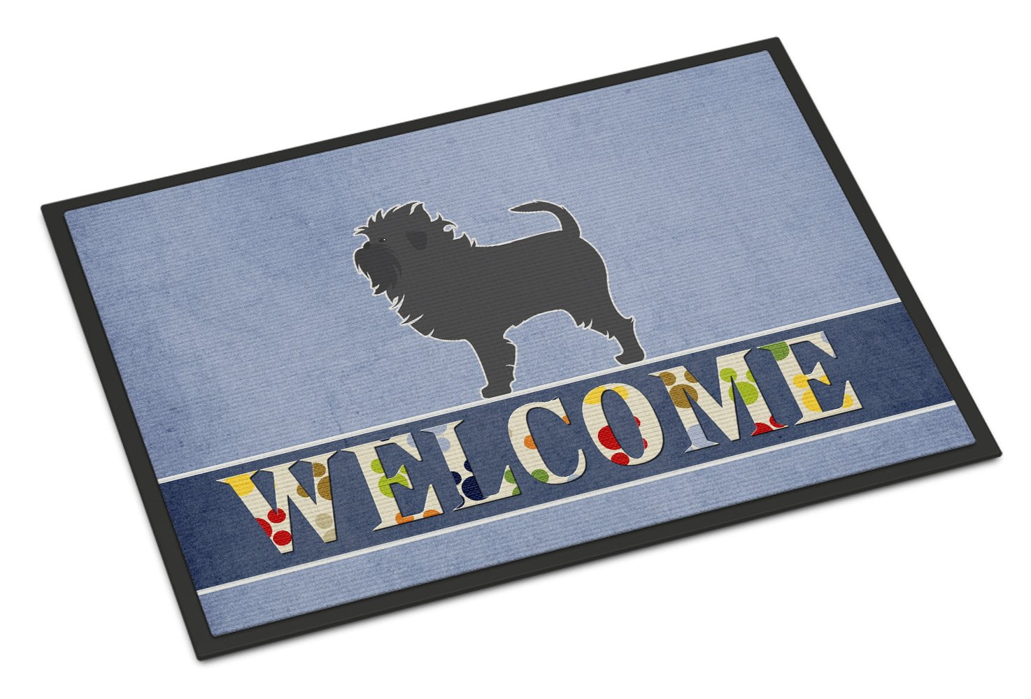Affenpinscher Welcome Doormat Front Door Mat Indoor Rugs for Entryway ...