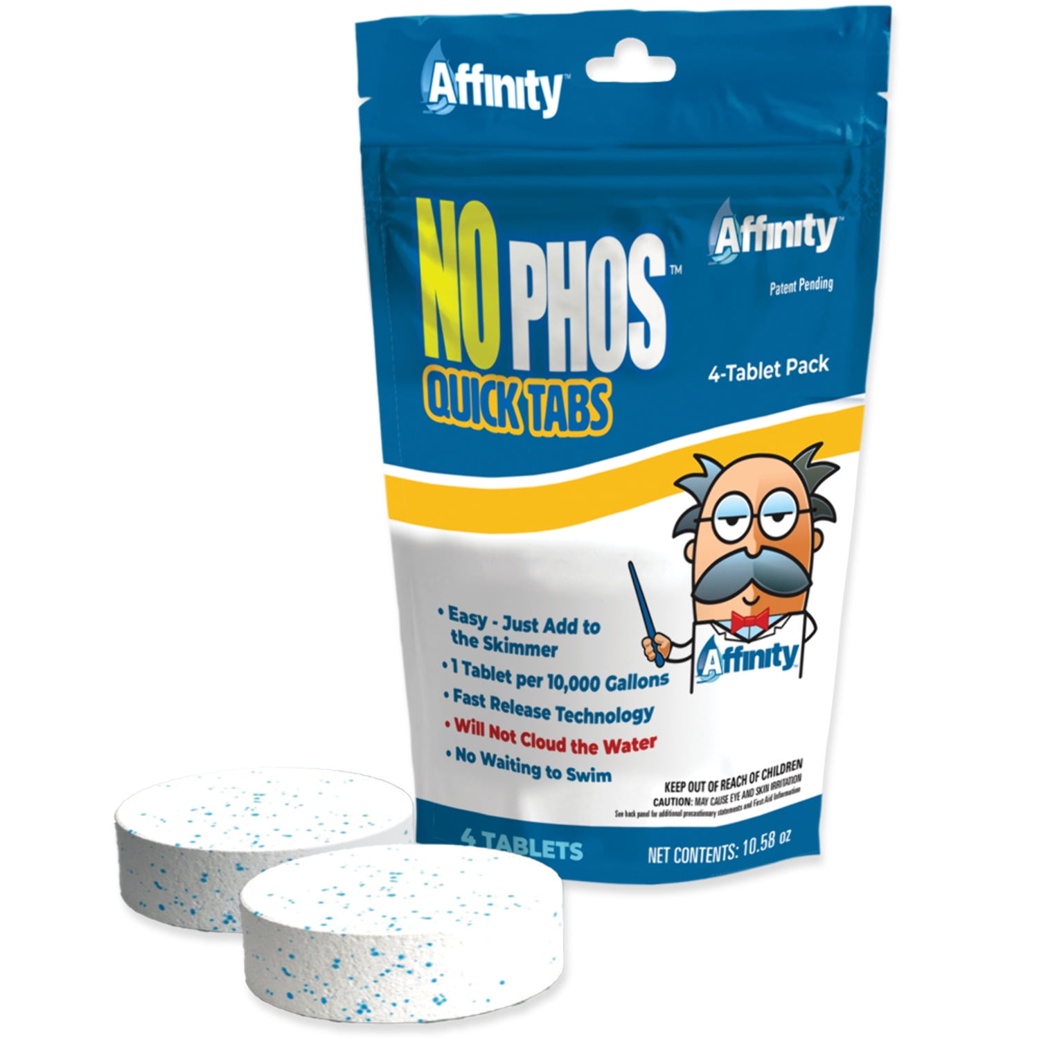 Affinity NoPhos Quick Tabs, 4 Tab Pack - Walmart.com
