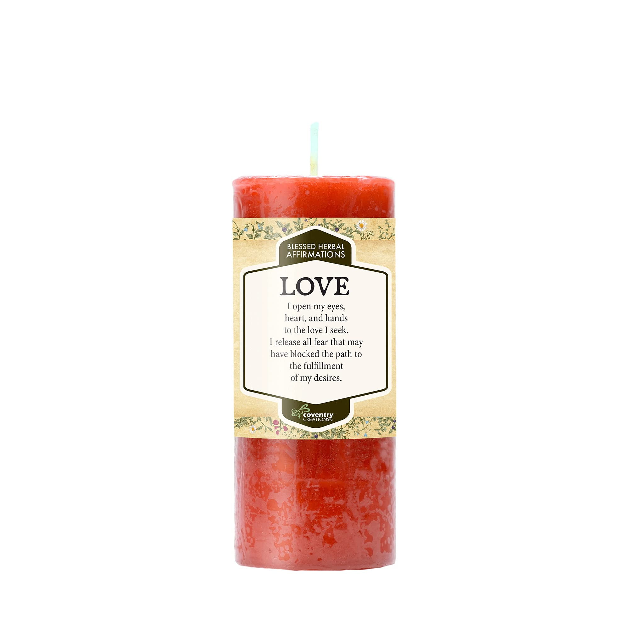 Affirmation - Love Candle - Walmart.com