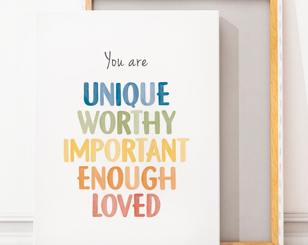 Affirmation Poster, Self Respect, Self Esteem, Classroom Decor ...