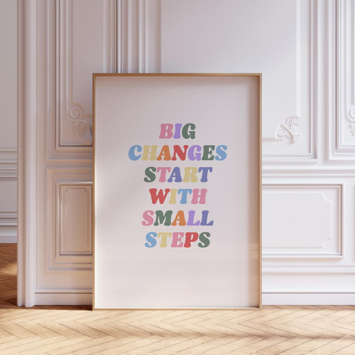 Affirmation Poster Therapist Wall Art Homeschool Decor Mental Health ...