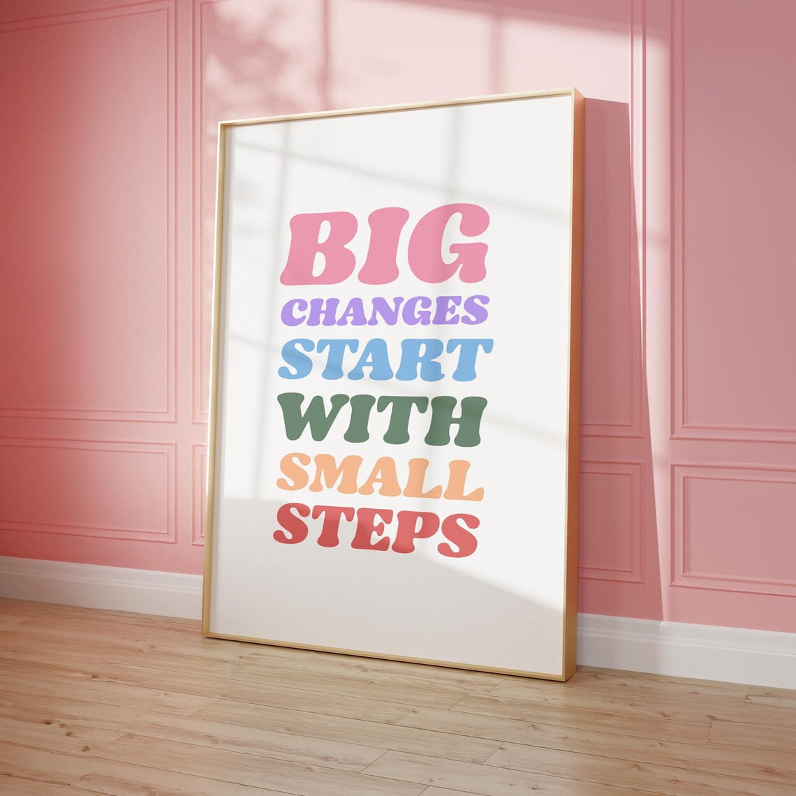 Affirmation Poster Therapist Wall Art Homeschool Decor Mental Health ...