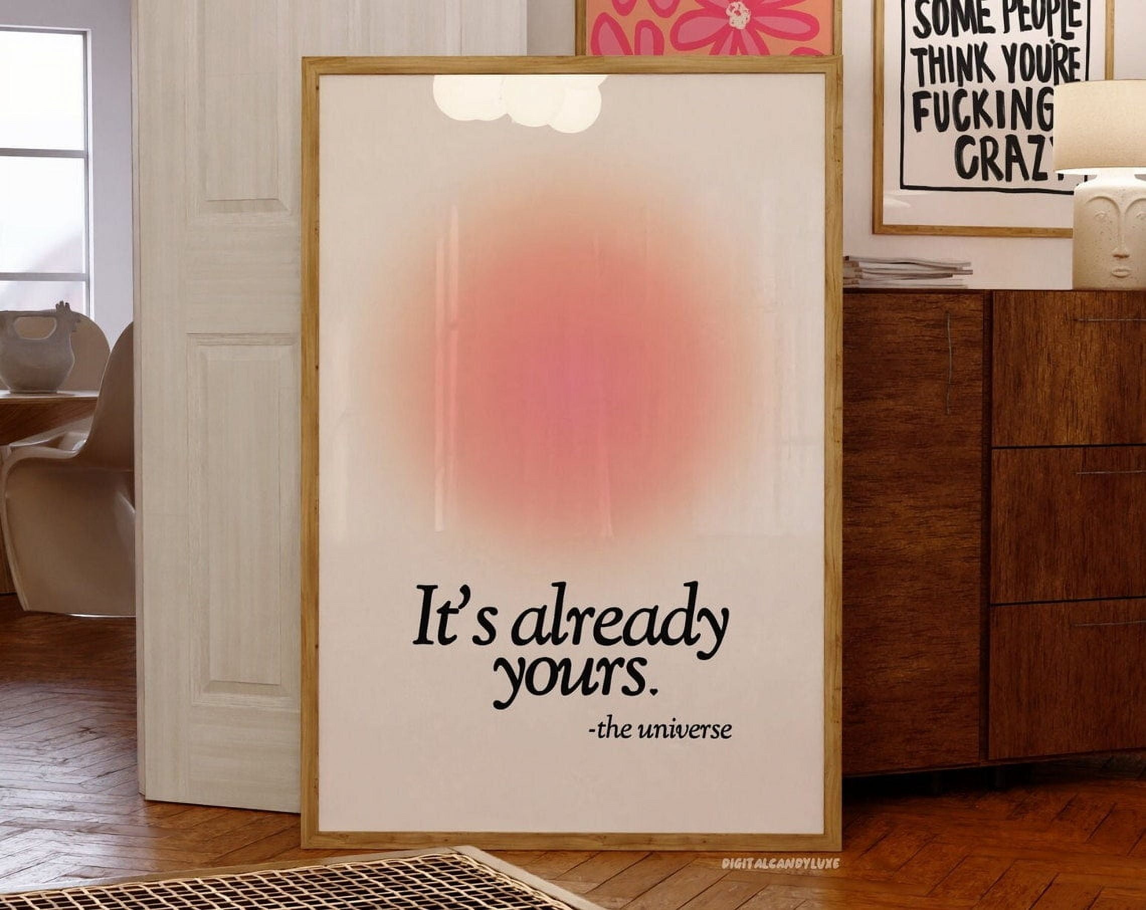 Affirmation Prints Trendy Wall Art Prints Aesthetic Posters Bedroom ...