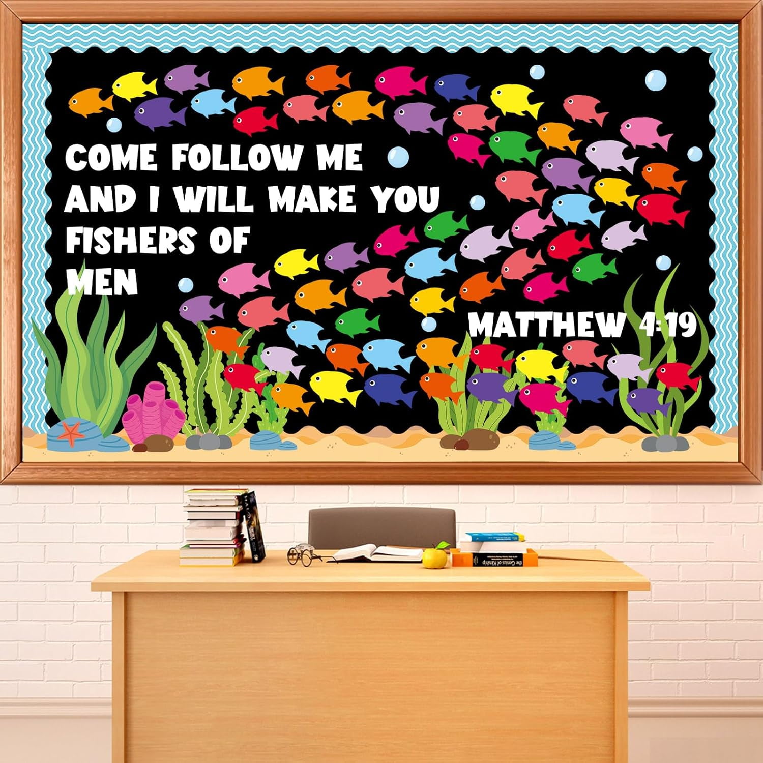 Affirmation Station Bulletin Board Set Be Amazing Bulletin Board ...