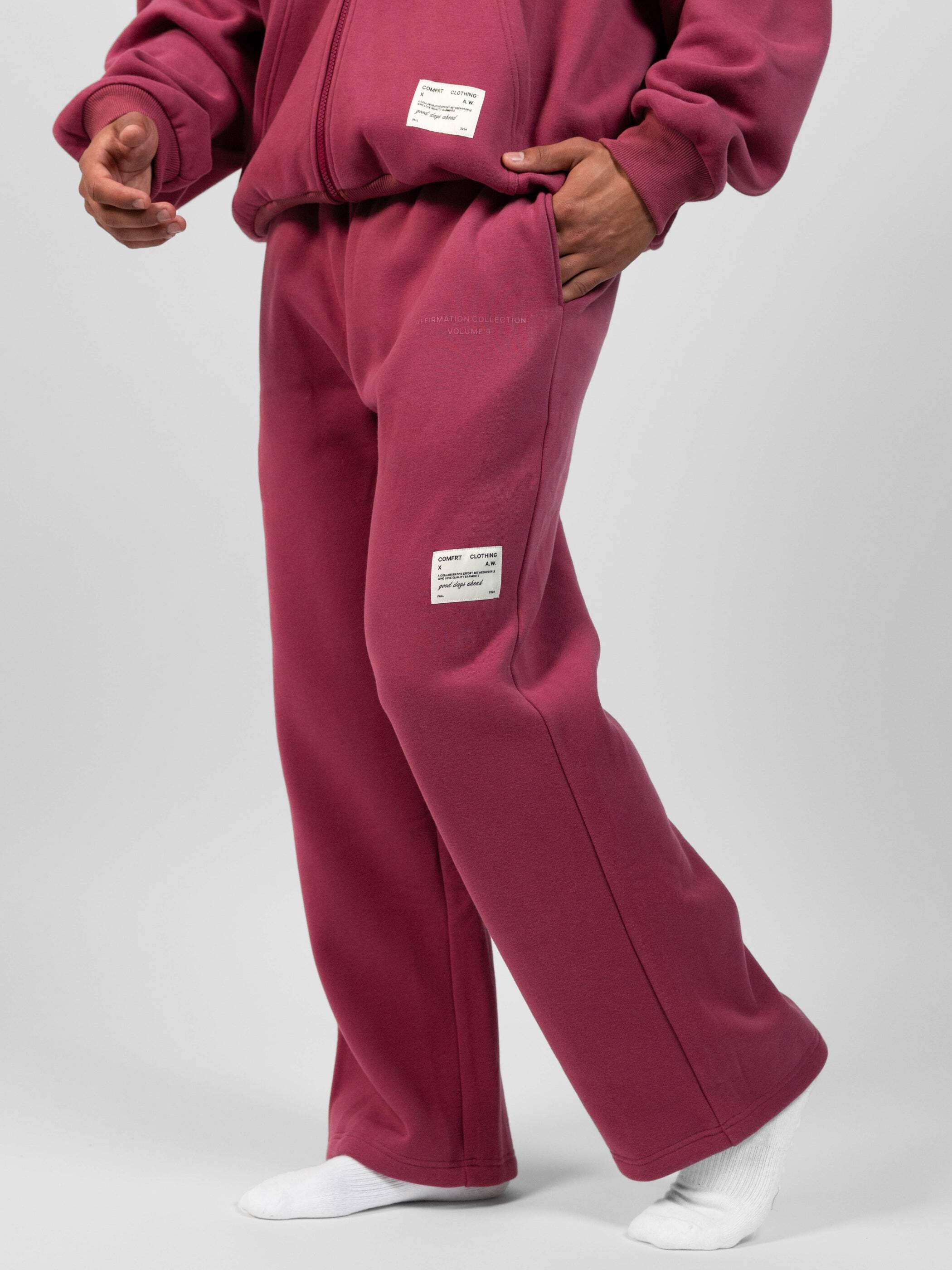 Affirmation Straight Leg Sweatpants - Walmart.com