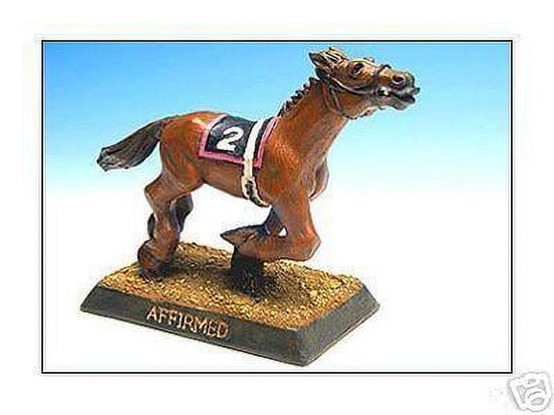 Affirmed Horse Racing Set of 3 (Thoroughbred Legends) Bobblehead ...