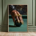 Affixzi 8 Ball Wall Art, Canvas Or Poster, Billiard Room Decor, Black ...
