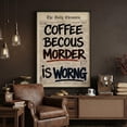 Affixzi Coffee Poster, Funny Kitchen Wall Art, Coffee Lover Gift Print ...