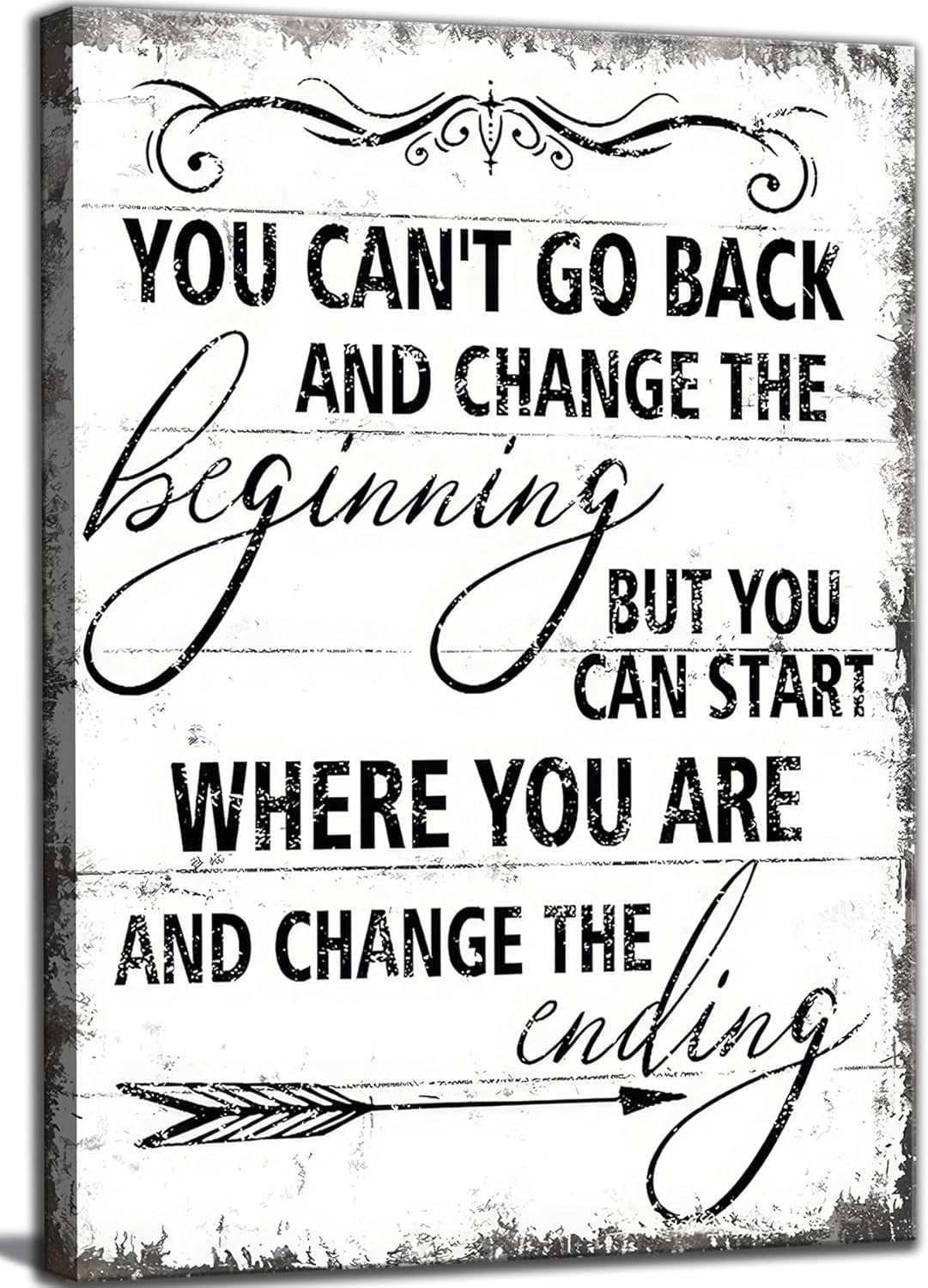 Affixzi Inspirational Wall Art, Motivational Positive Quotes Posters ...