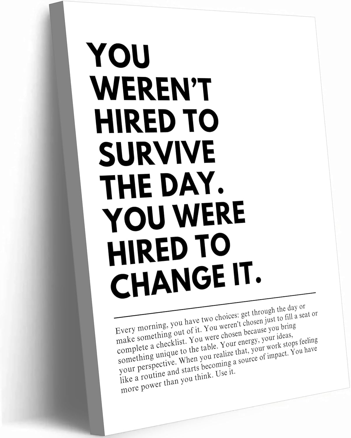 Affixzi Motivational Wall Art, Empowering Quote Poster Prints ...