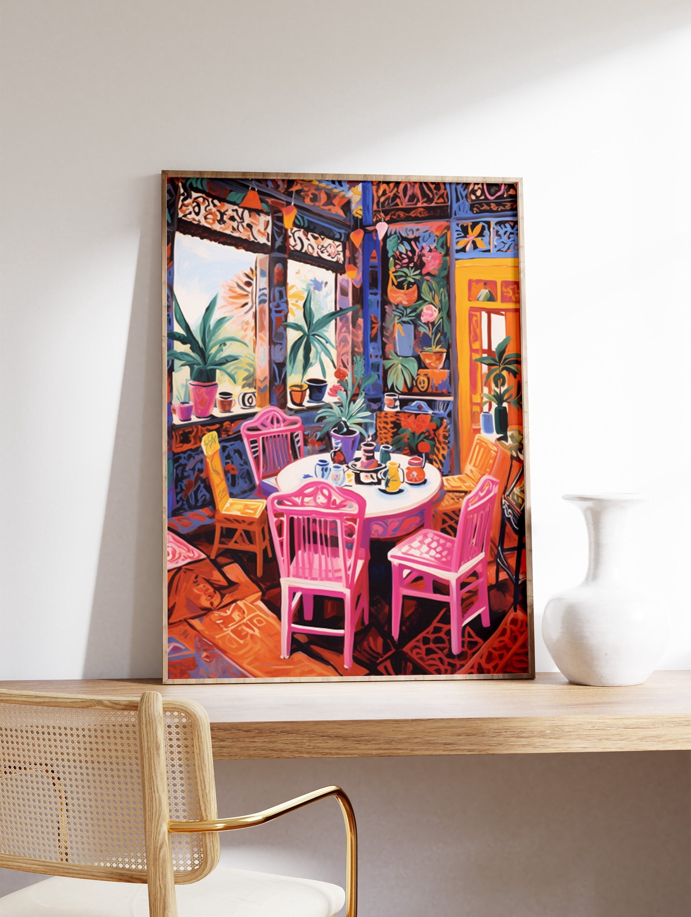 Affixzi Poster, Traditional Food and Art, Unique Kitchen Decor for ...