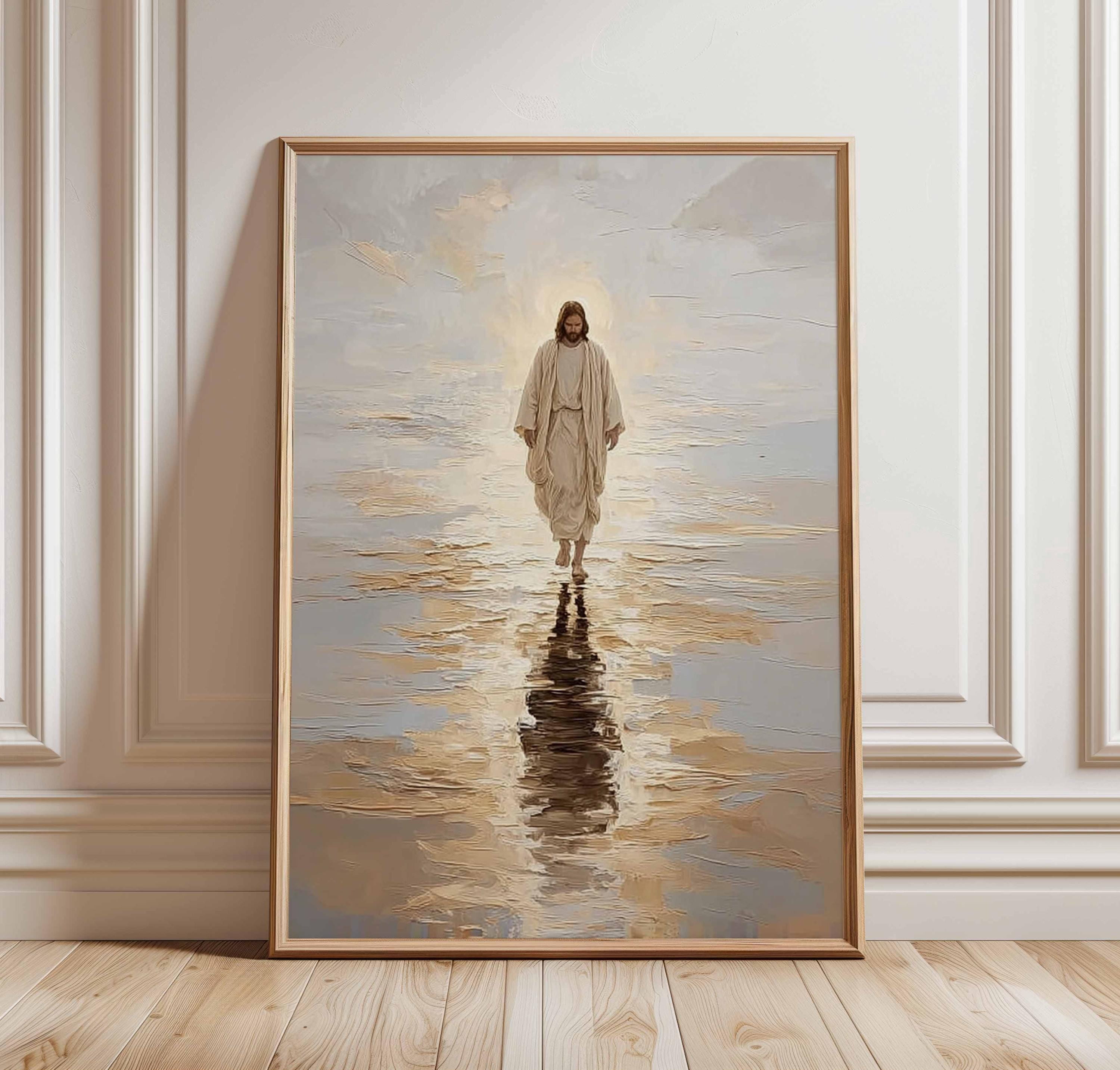 Affixzi Religious Poster Print, Christian Wall Art, Faith-Based Artwork ...