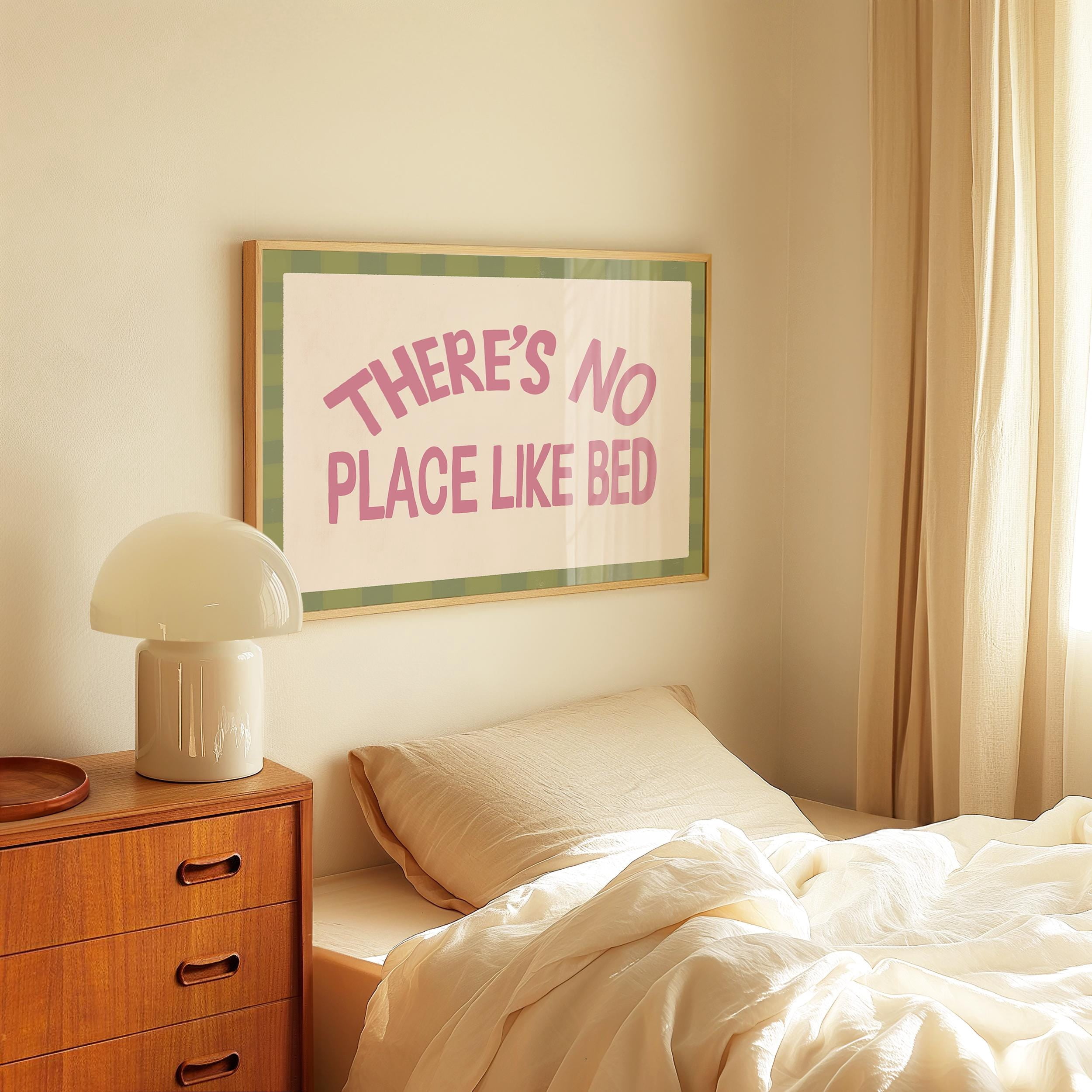 Affixzi Retro Typography Poster for Cozy Room Wall Art - Vintage Home ...