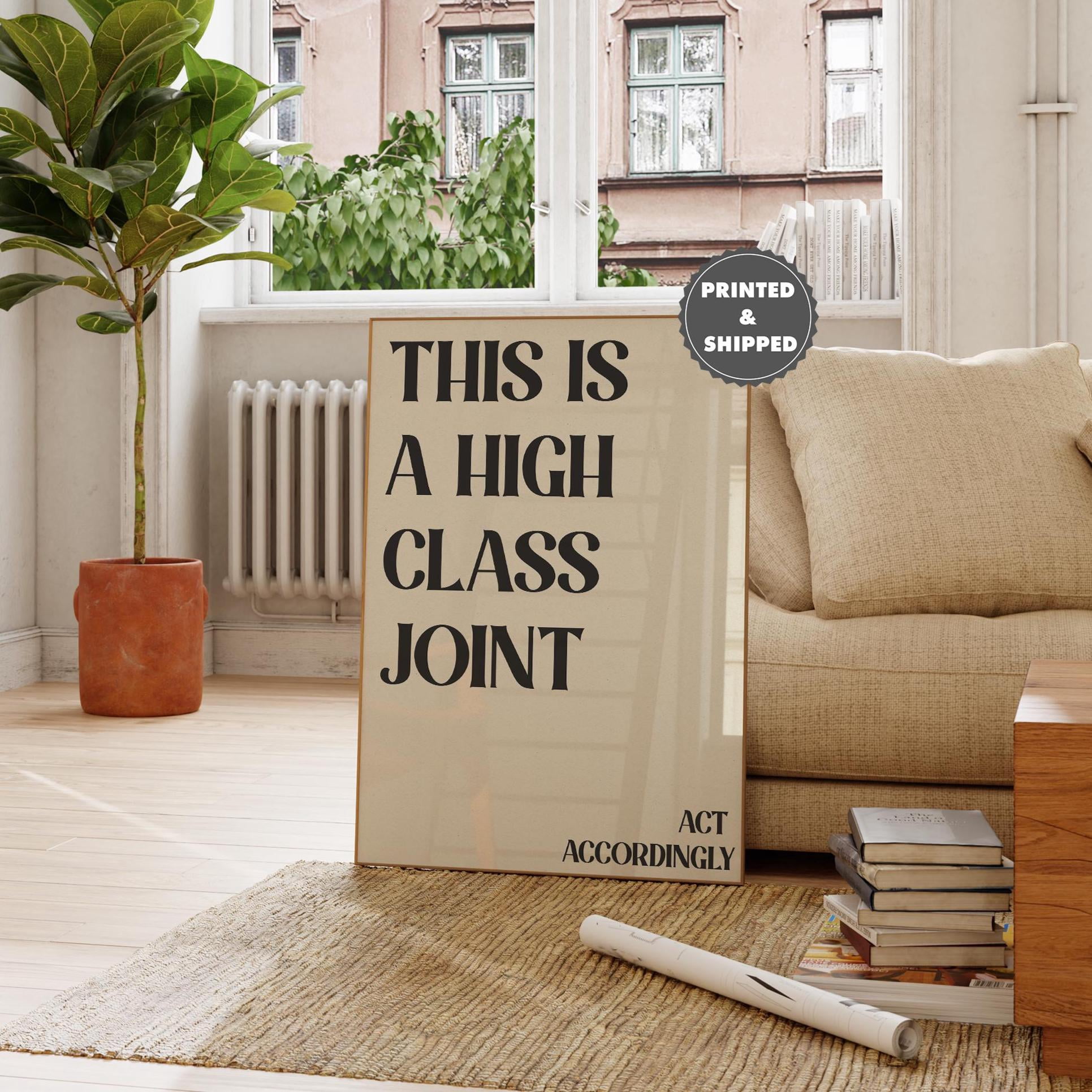 Affixzi Trendy Quote Wall Art, Modern Living Room and Bedroom Decor ...