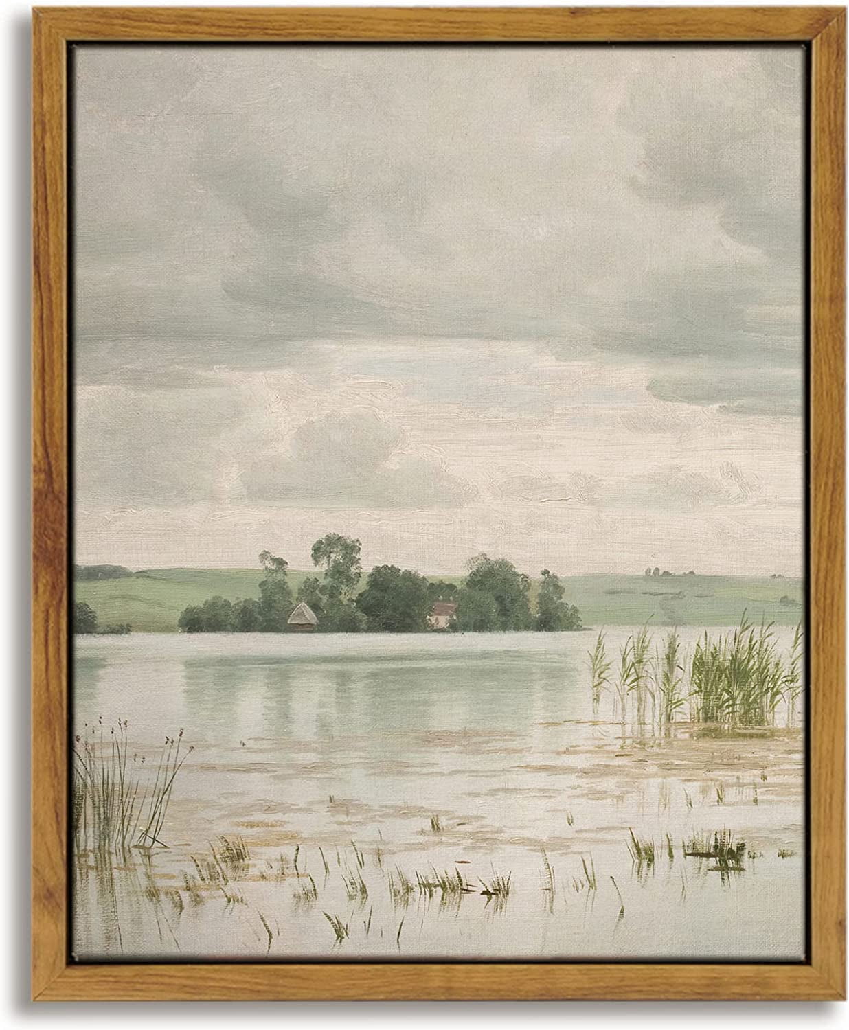 Affixzi Vintage Art Print, Classical Danish Landscape Wall Art by ...