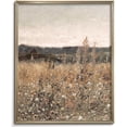 Affixzi Wildflower Field Landscape Print, Vintage Vertical Country Wall ...
