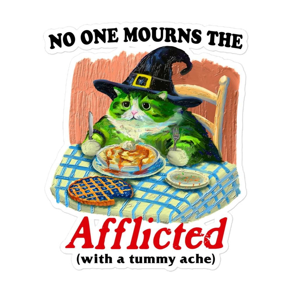 Afflicted Bubble-Free Stickers Vinyl Decal Cute Sticker Aesthetic ...