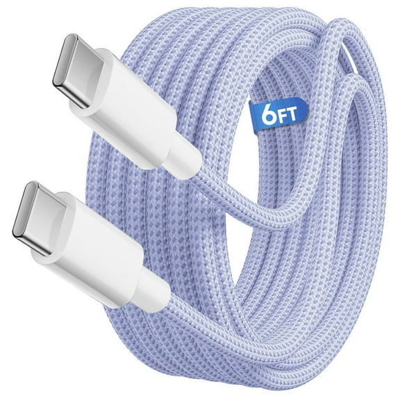 Afflux 60W USB-C Fast Charger Cable Data Sync Charging Woven Braided ...