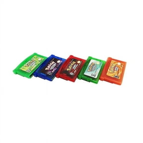 Set of 5 Pokémon Game Cartridges for Game Boy Advance - Emerald, Ruby ...