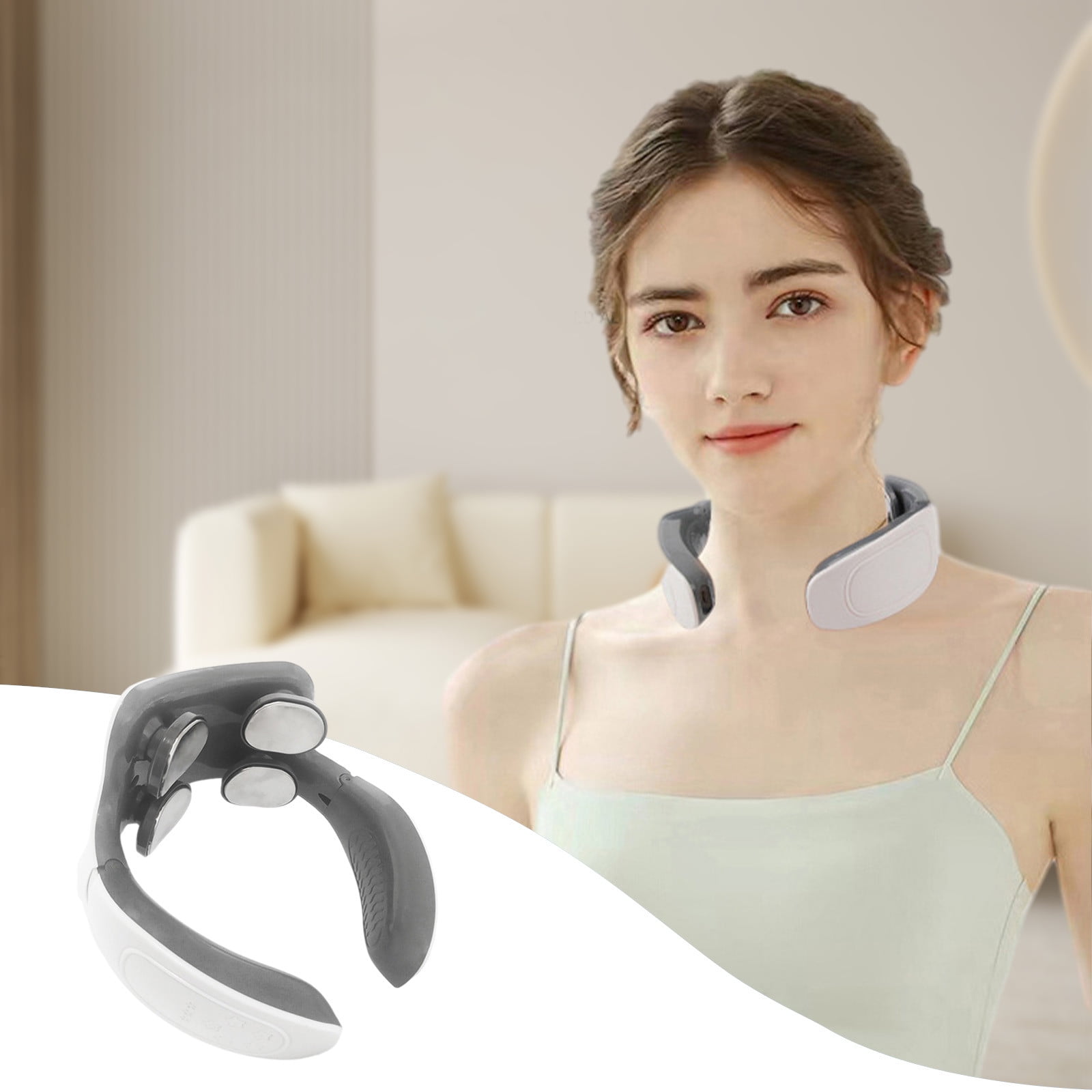 Affordable Quality, Cervical Spine Massager with 4 Modes and 4 Massage ...