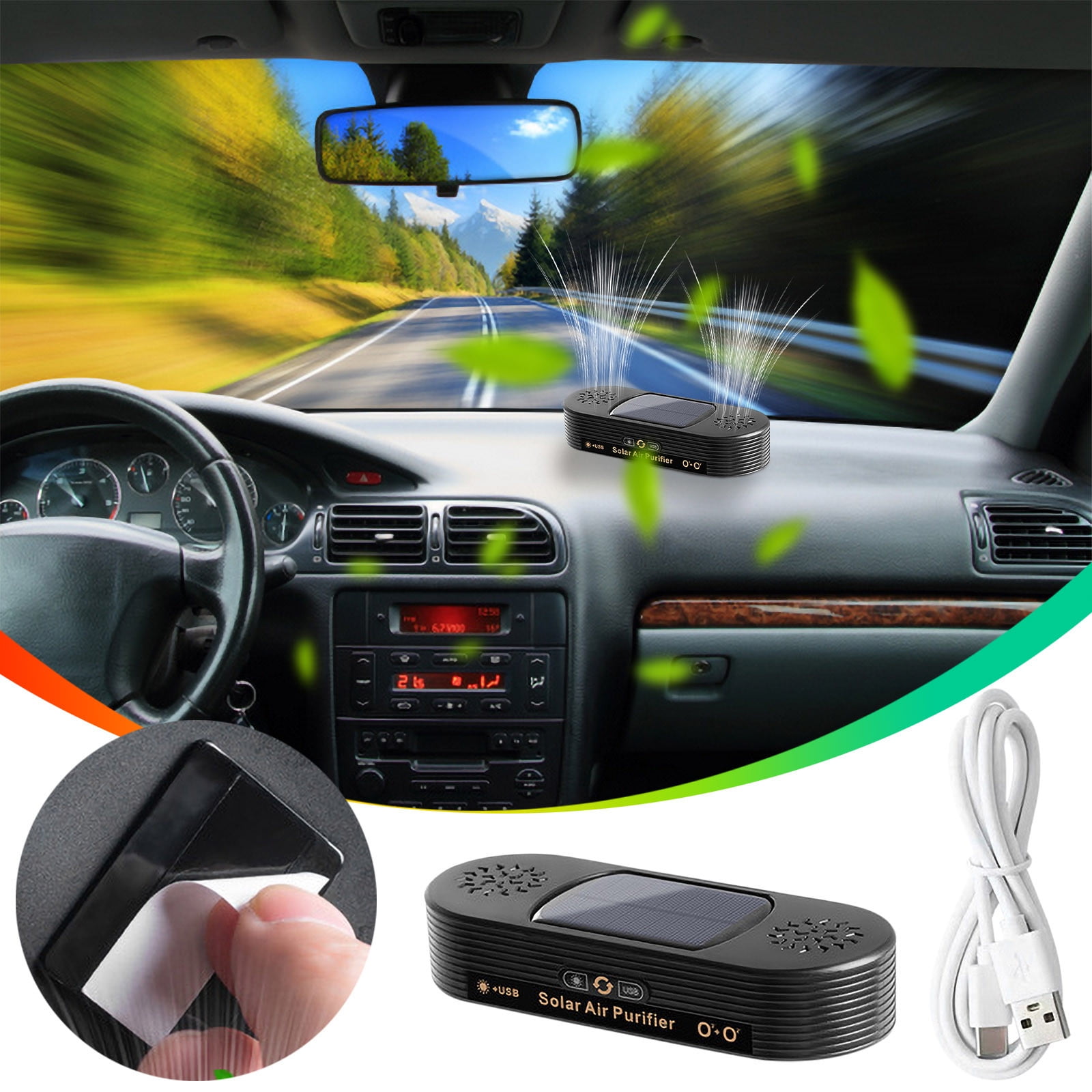 Affordable Quality, Vehicle Mounted Solar Purifier, Car Air Purifier ...