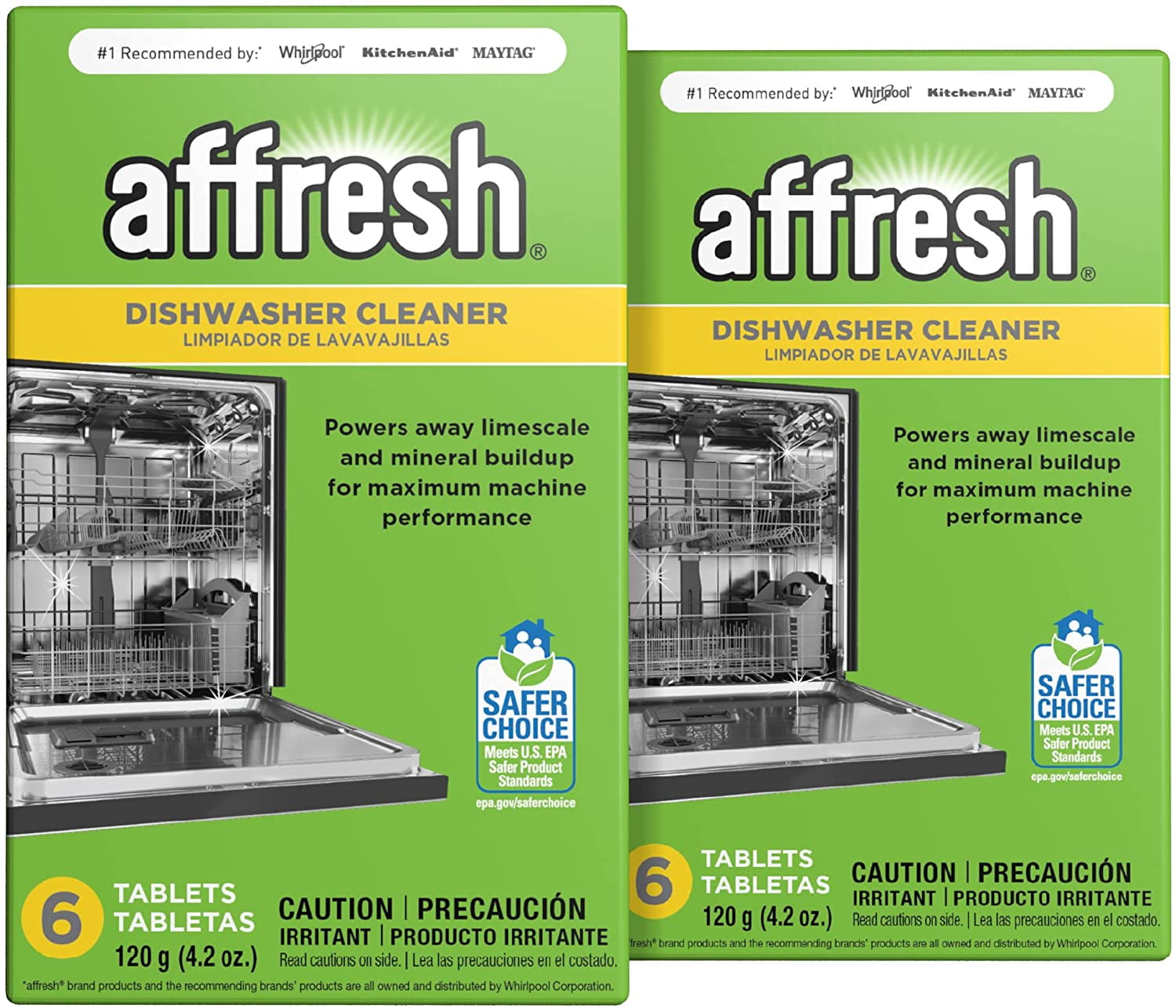 Affresh Dishwasher Cleaner, Helps Remove Limescale and Odor-Causing ...