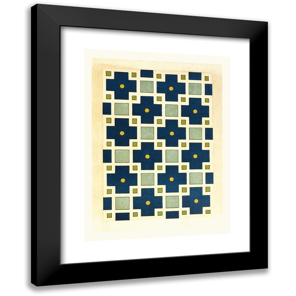 Afghan Boundary Commission 11x14 Black Modern Framed Museum Art Print ...